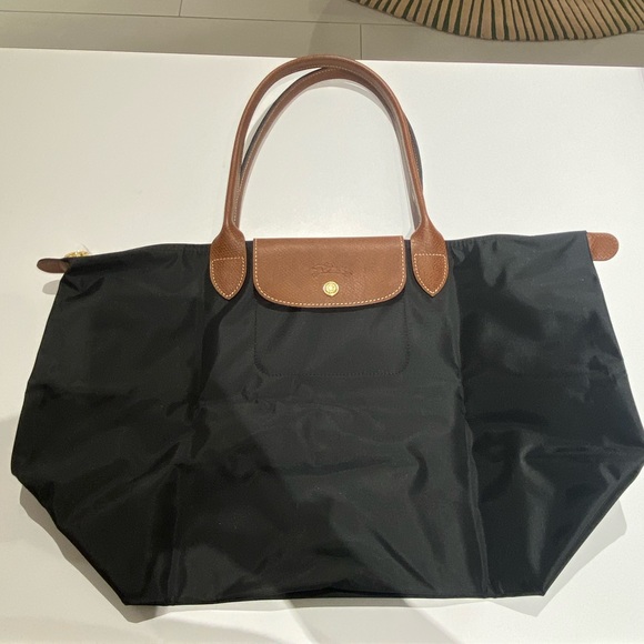 Longchamp | Bags | Longchamp Le Pliage Original Black Size Large | Poshmark